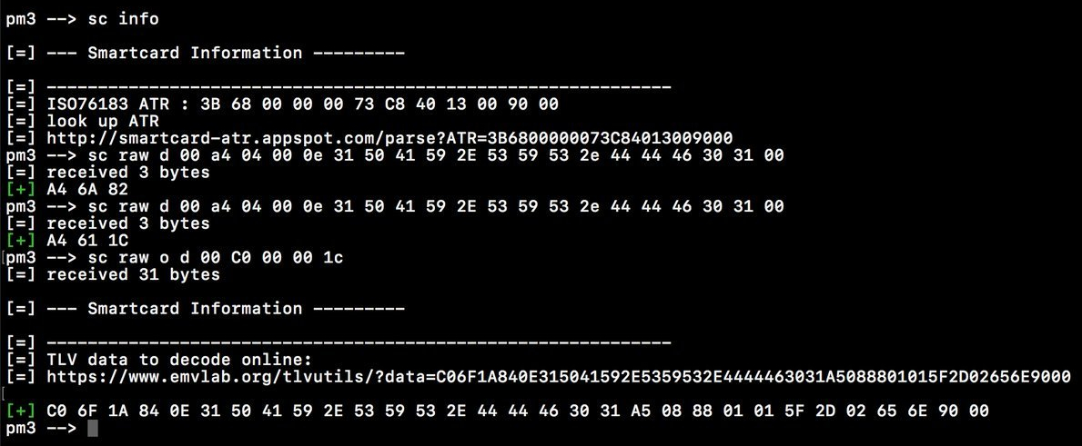 Proxmark3 RDV4: Extracting Data from Chip-And-PIN Cards – Salvador Mendoza